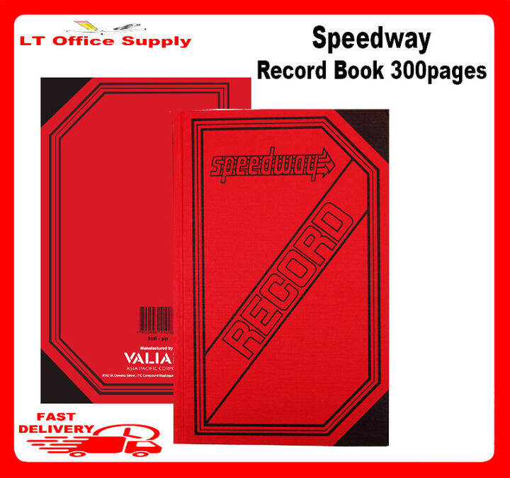 Valiant Speedway record book 300pages BIG | Lazada PH