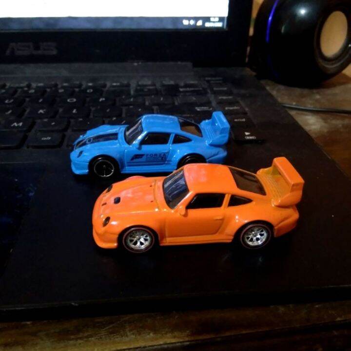 RWB Porsche 993 Orange Ban Karet Rivet Utuh Rare Mattel Hw Hot Wheels ...