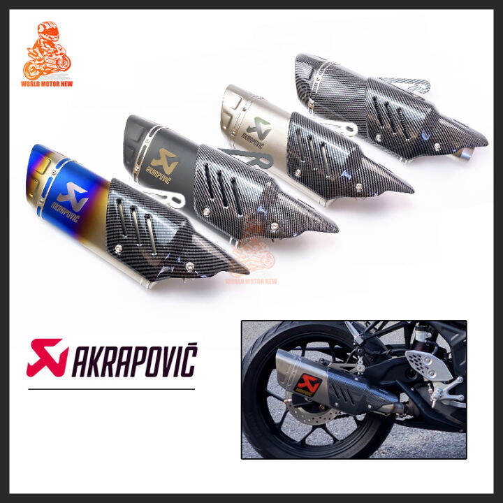 Akrapovic Motorcycle Exhaust Pipe M1 With DB Killer Silencer Included ...