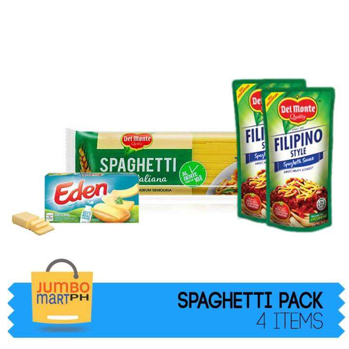 JUMBO SPAGHETTI PACK FILIPINO STYLE / 4 ITEMS | Lazada PH