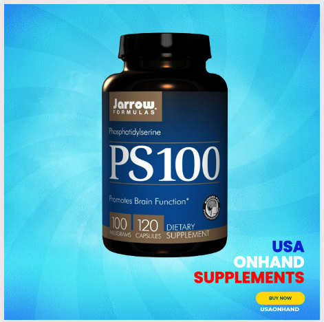 USAOnhand| Jarrow, PS 100, Phosphatidylserine, 100 mg, 120 Capsules ...