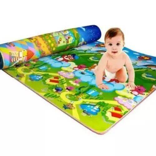 Baby creeping mat children non-slip cartoon mat outdoor waterproof pad ...