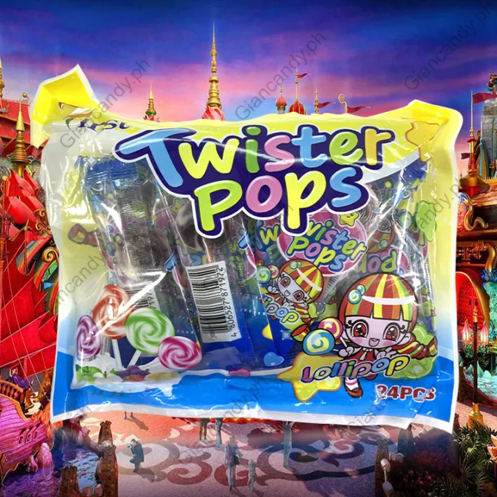 Giant Candy Twister Pop Lollipop Sold Per Pack | Lazada PH