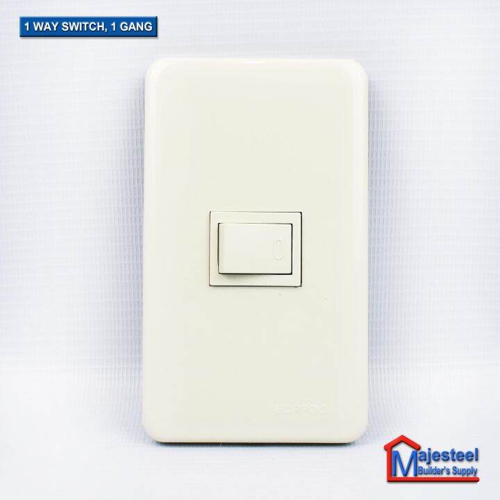 Oppo 1-way Switch with Plate Classic Series 1gang / 2gang / 3gang (SET ...