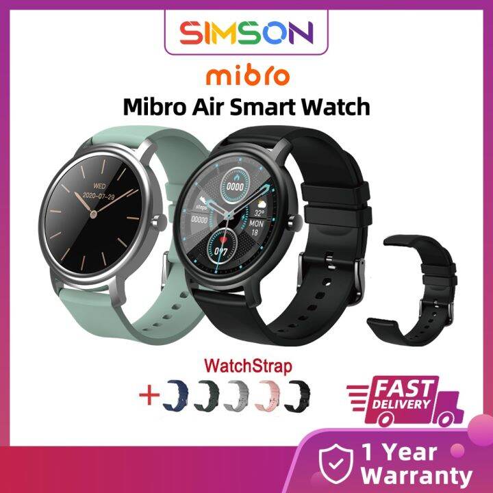 Mibro Color Air Smart Watch Global Version Heart Rate Sleep Monitoring ...