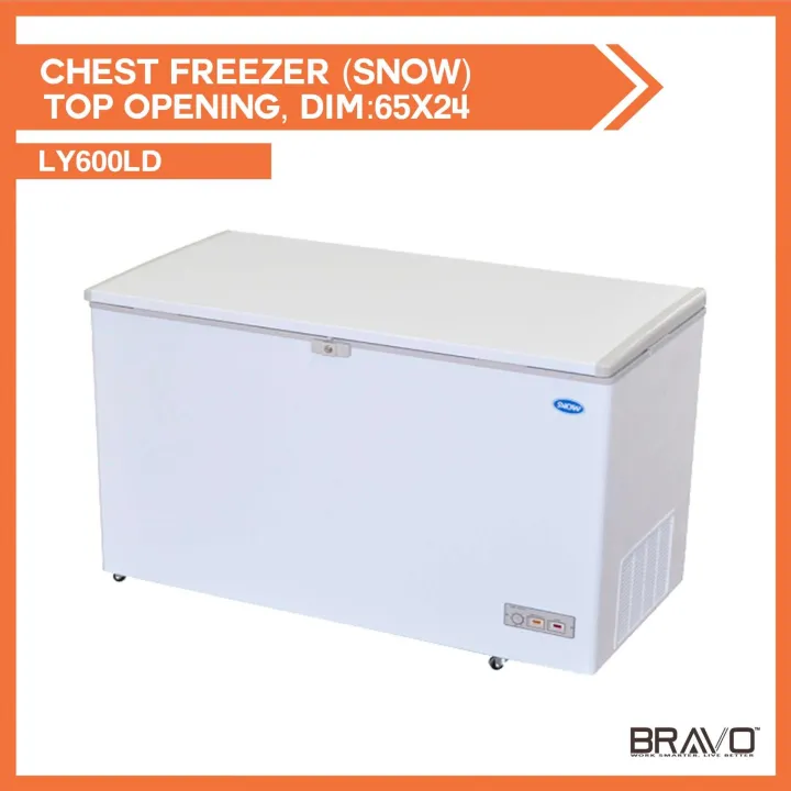 Chest Freezer Top Opening 540 Liter Capacity LY600LD | Lazada