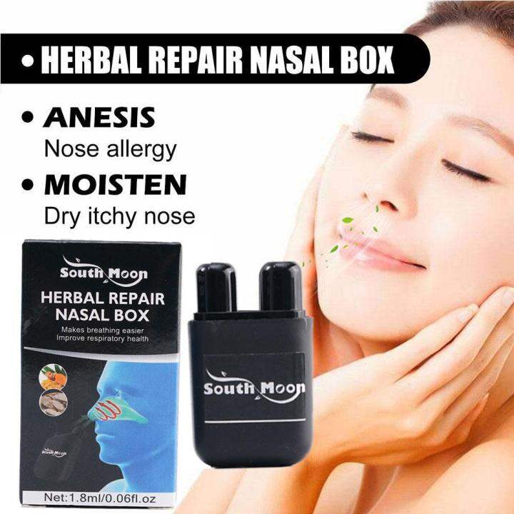 Herbal Repair Nasal Box Vegan Liver Cleaning Nasal Health Nasal Herbal ...