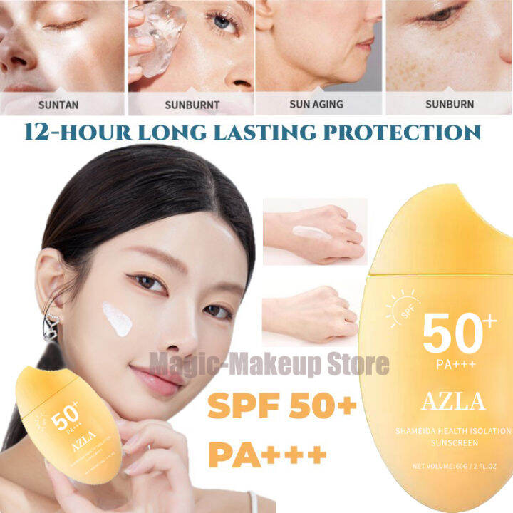 Facial Body Sunscreen Whitening Sun Cream Sunblock Skin Protective ...