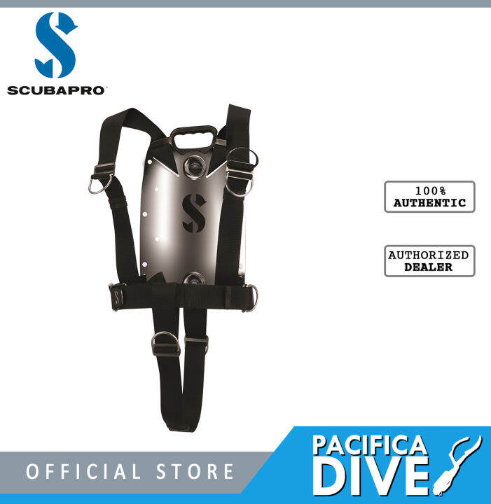 SCUBAPRO, S-Tek Pure Harness Stainless Steel Backplate | Lazada PH