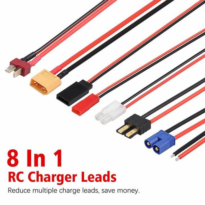 8-In-1 RC Battery Charging Cable Octopus Lines Connection Connector ...