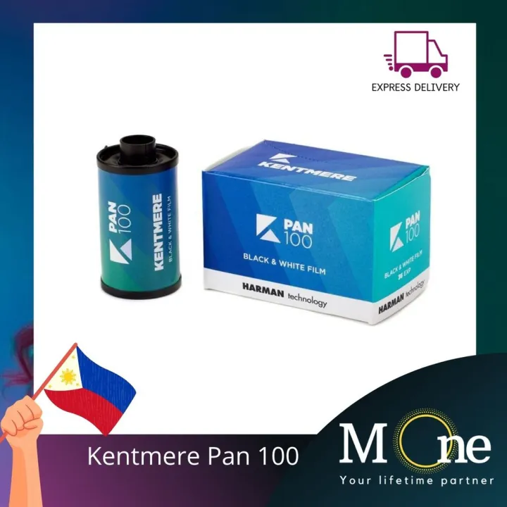 Kentmere Pan 100 Black and White Negative Film (35mm Roll Film, 36 ...