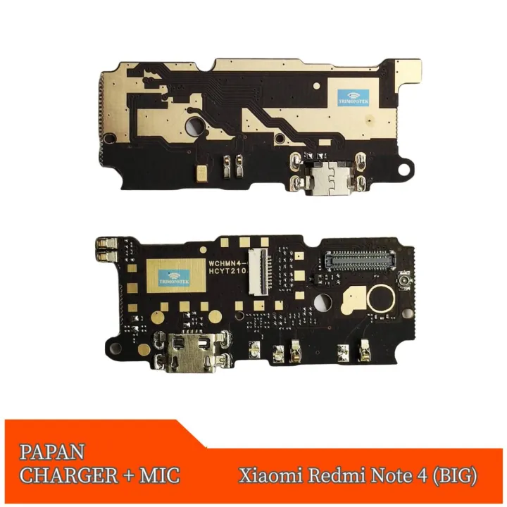 Papan Charger Board Charging + Mic Xiaomi Redmi Note 4 BIG Original ...