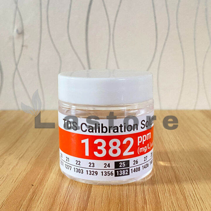 cairan kalibrasi tds calibration solution 1382 ppm | Lazada Indonesia