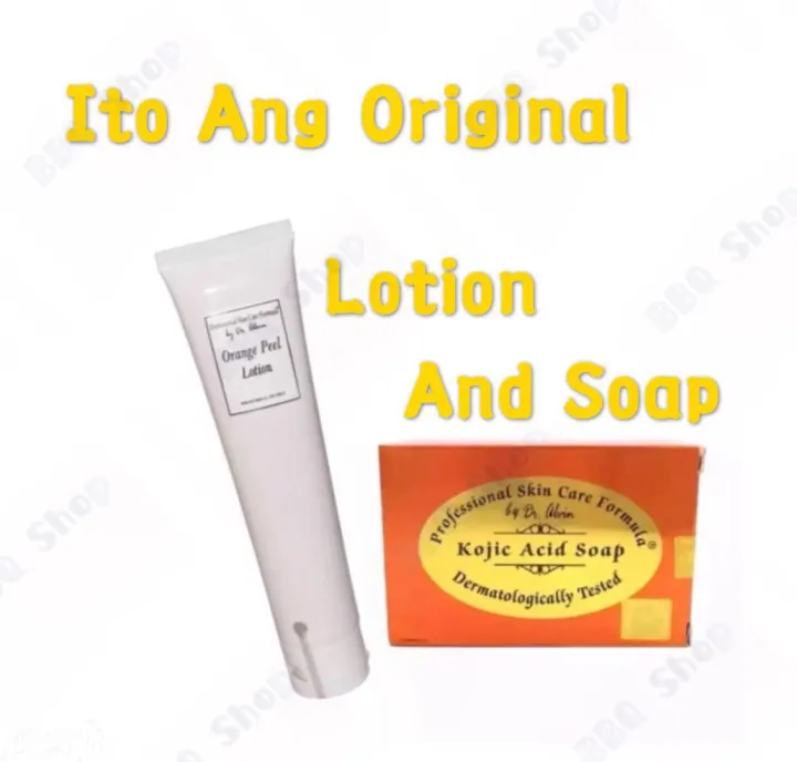 My capsule (2in1) Dr. Alvin Orange Peel Lotion +Dr.Alvin Soap | Lazada PH