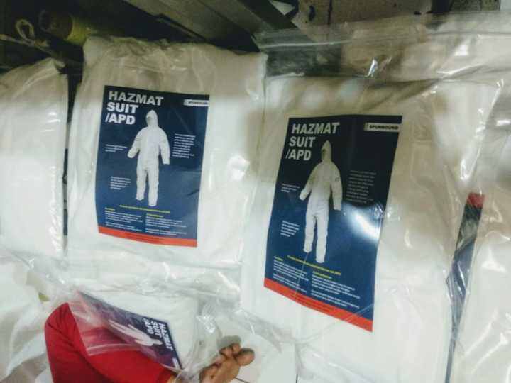 BISA COD - Alat Pelindung Diri, APD Suit, Baju Hazmat, Seragam ...
