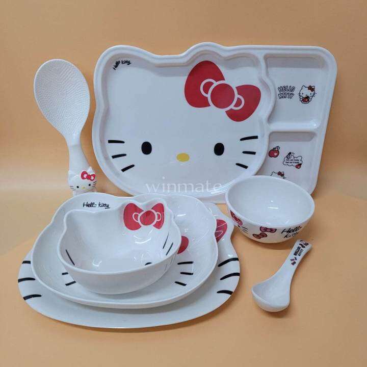 Hello kitty Melamine White Series Dinnerware (HINDI PO ITO SET) | Lazada PH