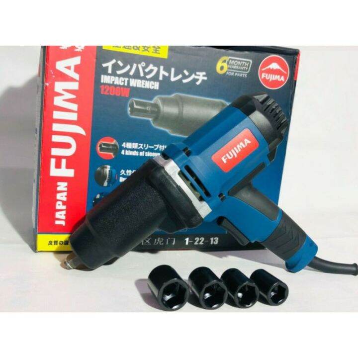 FUJIMA JAPAN Electric Impact Wrench BRUSHLESS 1200 watts | Lazada PH