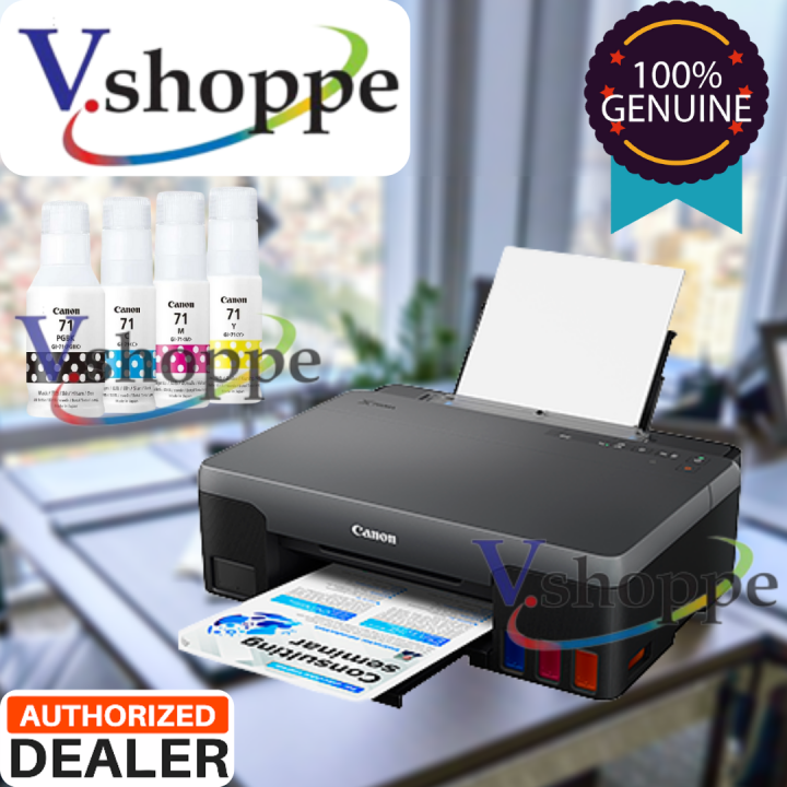 Canon PIXMA G1020 Ink Tank High Volume Refillable Printer Continuous ...