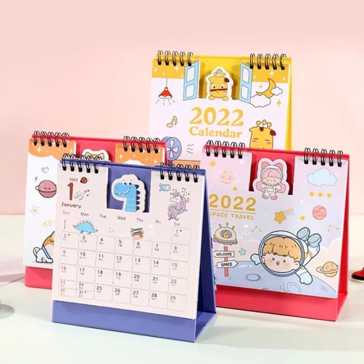 【COD】2022 Weekly Planner notebook 2022 Calendar 2022 Colorful Desk ...