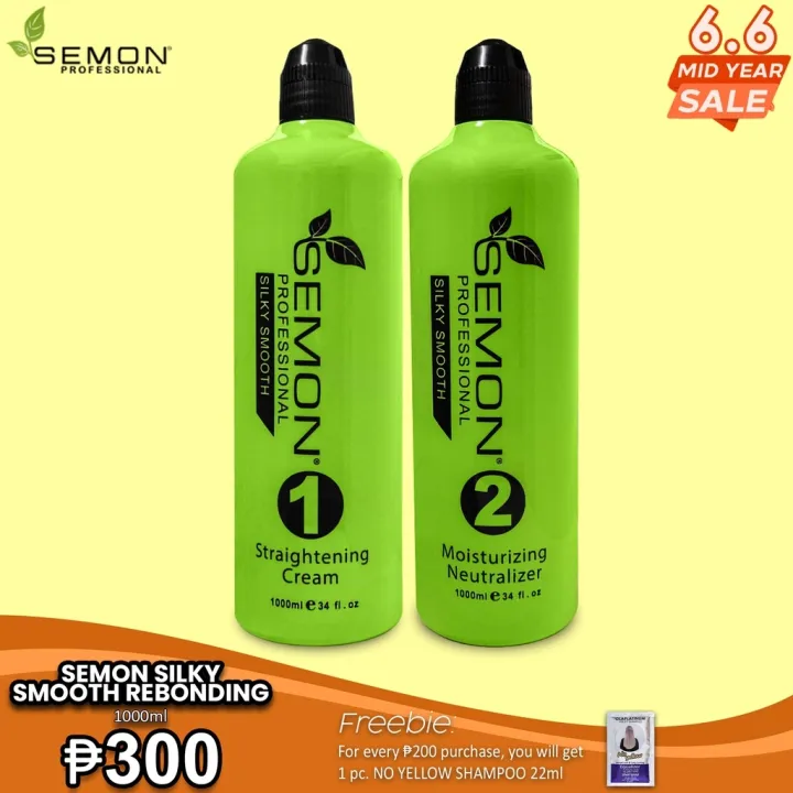 Semon y Smooth Rebonding Green Set 1000ml | Lazada PH