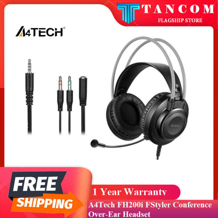 A4tech Fh200i Fstyler Conference Over Ear Headset 3 5mm Jack Lazada Ph