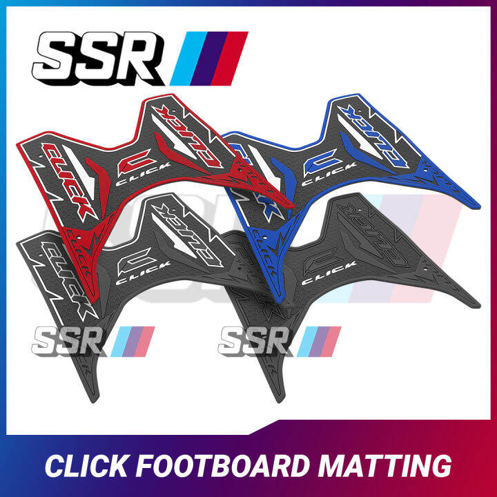 Honda Click 125i/150i Footboard Matting with Bolts & Washers | Lazada PH