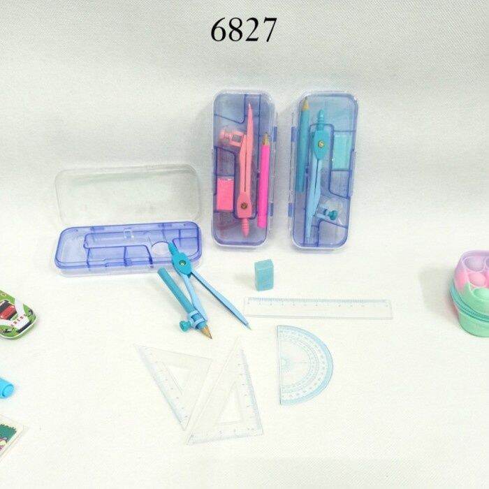 BOS Jangka Set/Jangka Sekolah/Math Set/Geometry/Pengukur Jarak Lingkar ...