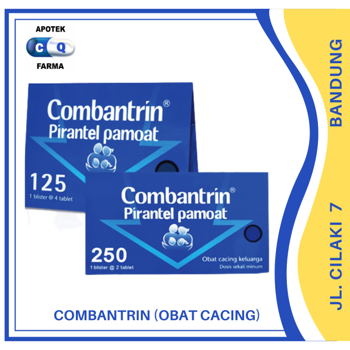 COMBANTRIN TABLET 125 MG | Lazada Indonesia