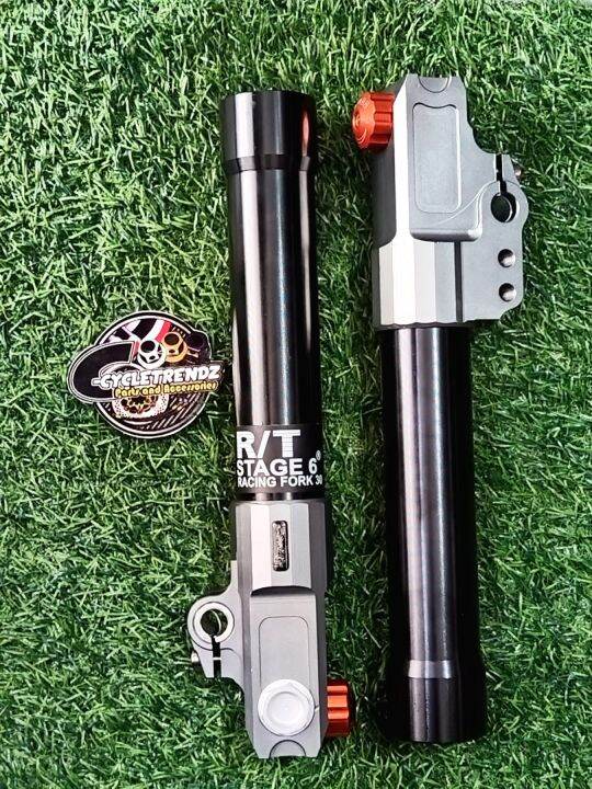 RT STAGE 6 PREMIUM COPY FRONT SHOCK ABSORBER WAVE / RAIDER / XRM / RS ...