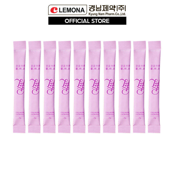 LEMONA Gyeol Collagen PLUS 1000mg Vitamin C Powder Drink 10 Sticks | Lazada PH