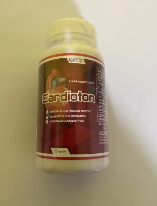 Authentic Cardioton 20 Capsules Heart Support | Lazada PH