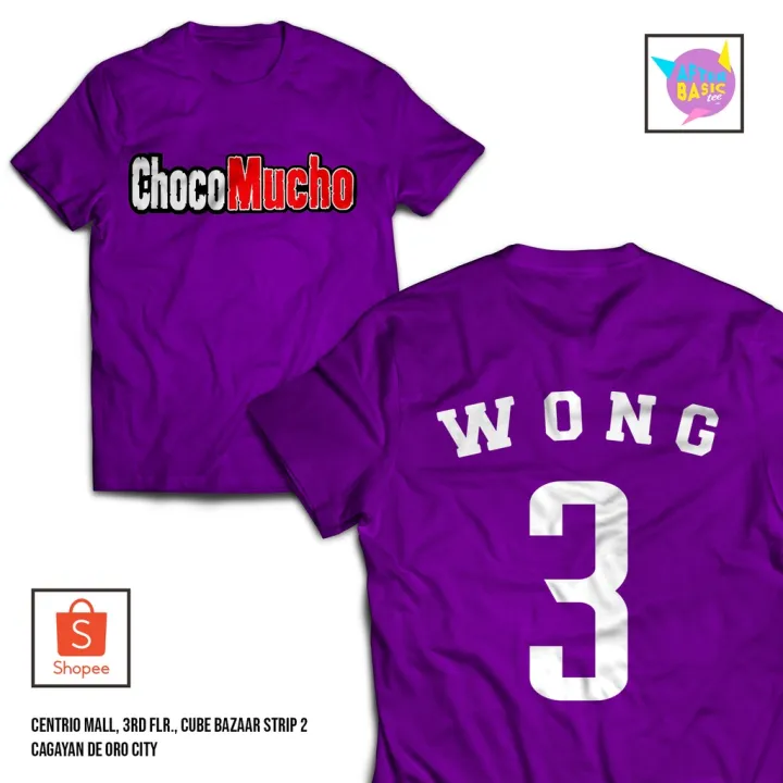 CHOCO MUCHO WONG 3 AFTER BASIC TEE | Lazada PH