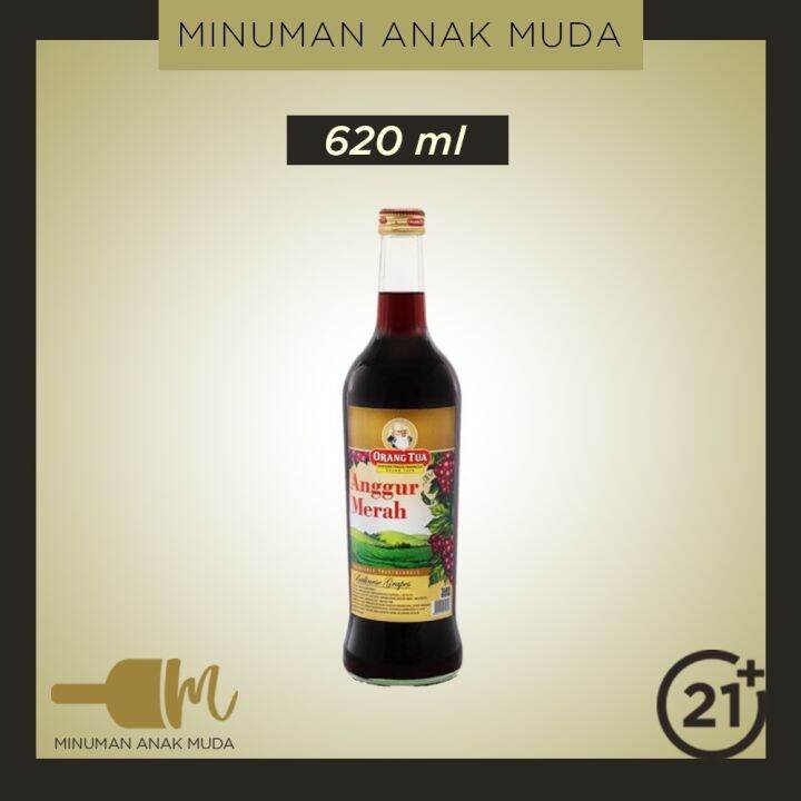 Anggur Merah Gold Orang Tua 620ml / Amer OT Gold - Minuman Anak Muda ...