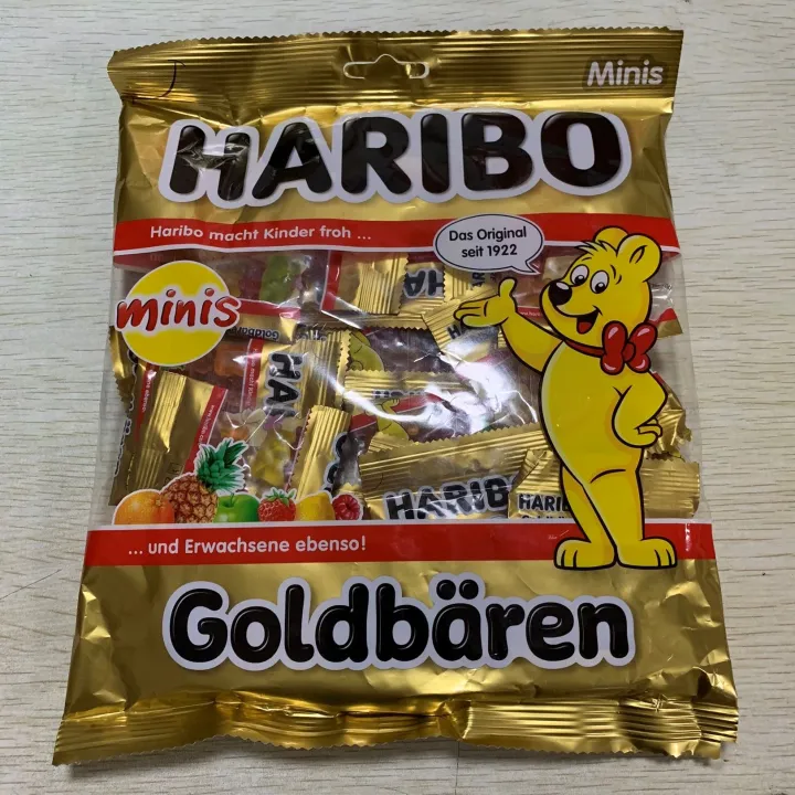 Haribo Mini แชร์กระเป๋าเล็กขนมหมีคลาสสิก/เปรี้ยว/น้ำตาลน้อย/ระหว่างดวง ...