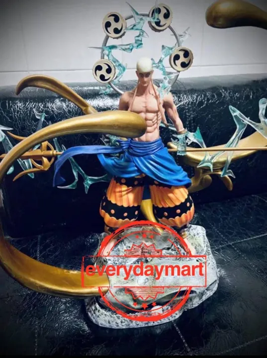 ONE PIECE🔥ENEL🔥TYRANNICAL GOD SKYPIEA ENERU DOUBLE HEAD SCULPTS STATUES ...