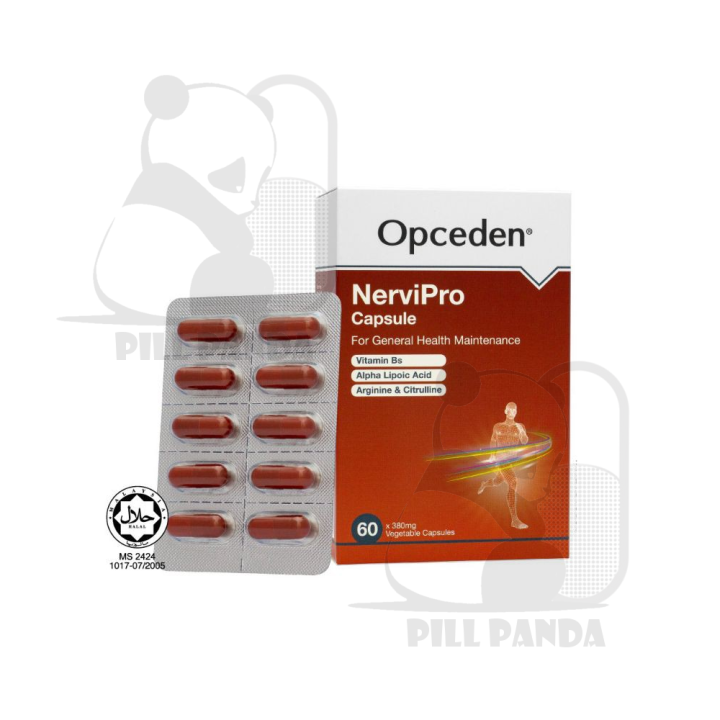 Opceden Nervipro Capsule 60s (Nerve Health) | Lazada