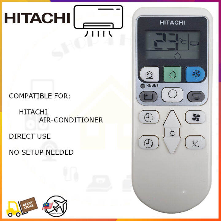 Hitachi Replacement For Hitachi Air Cond Aircond Air Conditioner Remote ...