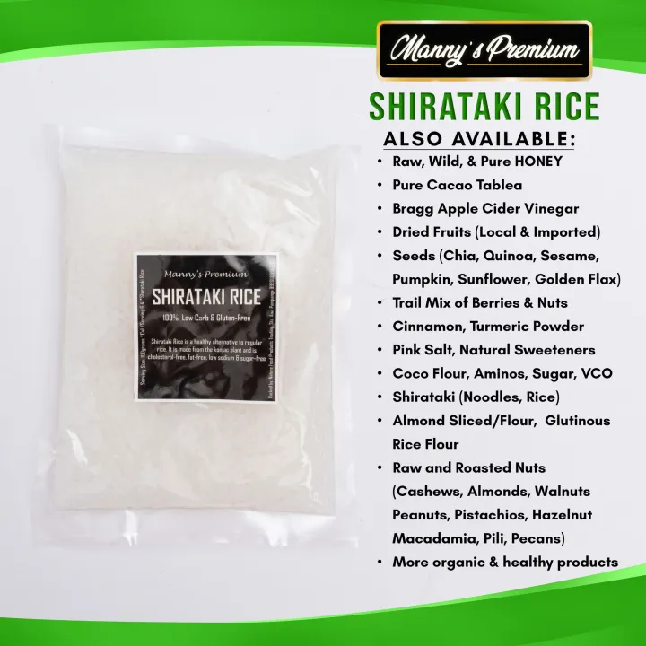 Shirataki Rice 250g | Lazada PH
