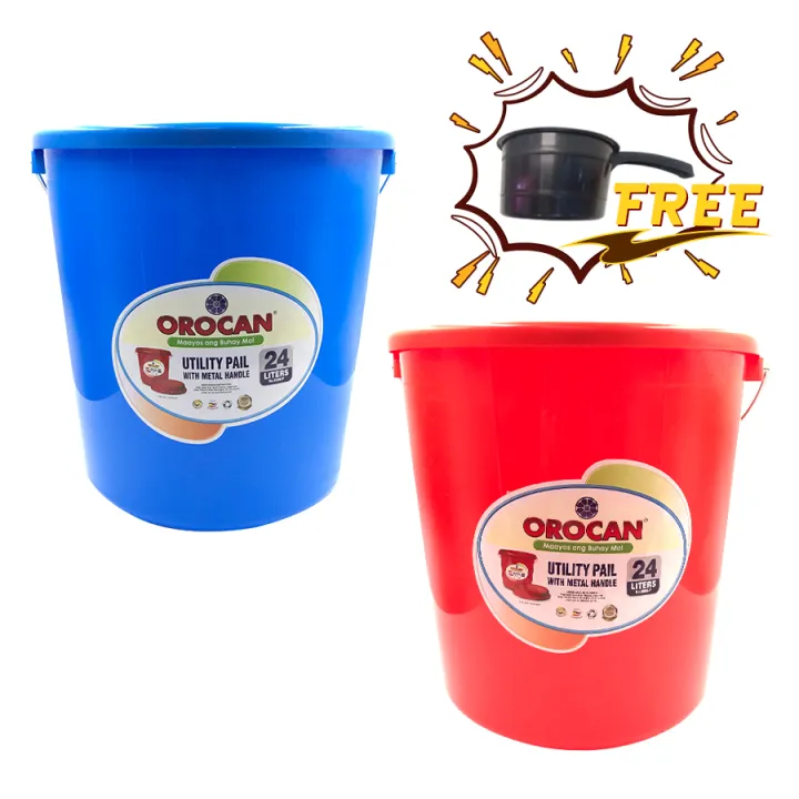 HappyWare #6006 Orocan Pail Without Cover 24L Free Tabo (2626 HT) COD ...