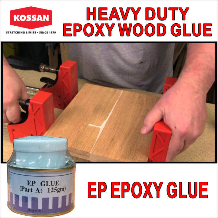 KOSSAN EP GLUE ( 125GM ) Glue For Use to Bond WOOD, CONCRETE, CERAMICS ...