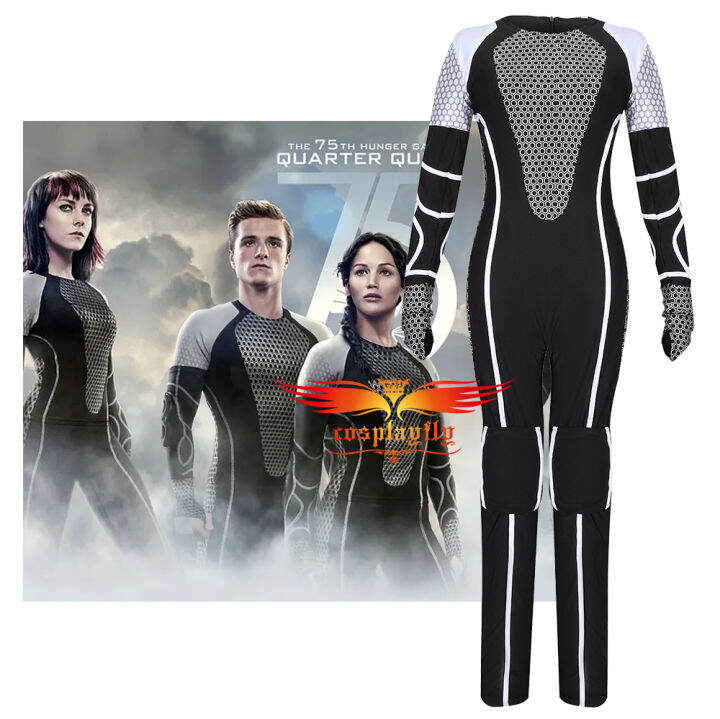 Anime The Hunger Games Catching Fire Peeta Mellark & Katniss Cosplay ...