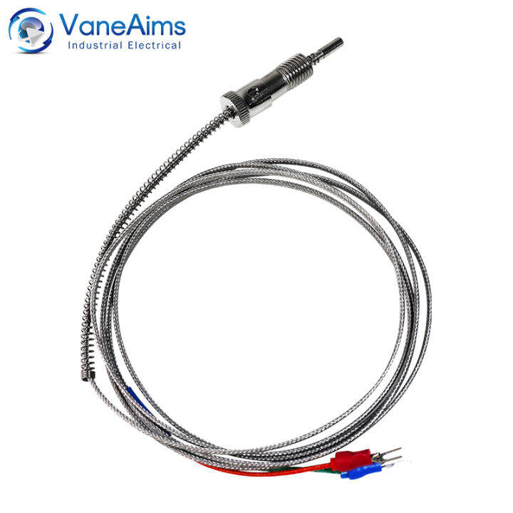 K J PT100 Type Compression Spring Thermocouple M12 Metal Temperature ...