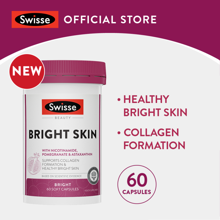 Swisse Beauty Bright Skin 60 Caps | Lazada Singapore