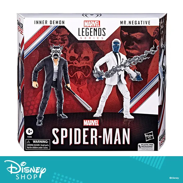 Marvel Avengers Spider-Man Inner Demon and Mr. Negative Action Figures ...