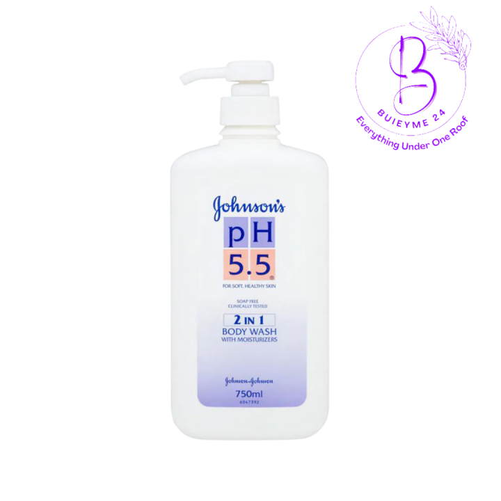[READY STOCK] Johnson PH5.5 2 In 1 Body Wash 750ml | Lazada
