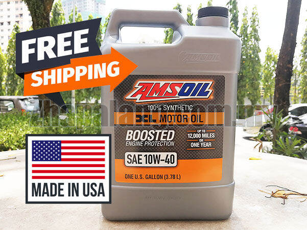 Amsoil 10w40 XL Fully Synthetic Engine Oil 1 Gallon (3.78L) | Lazada