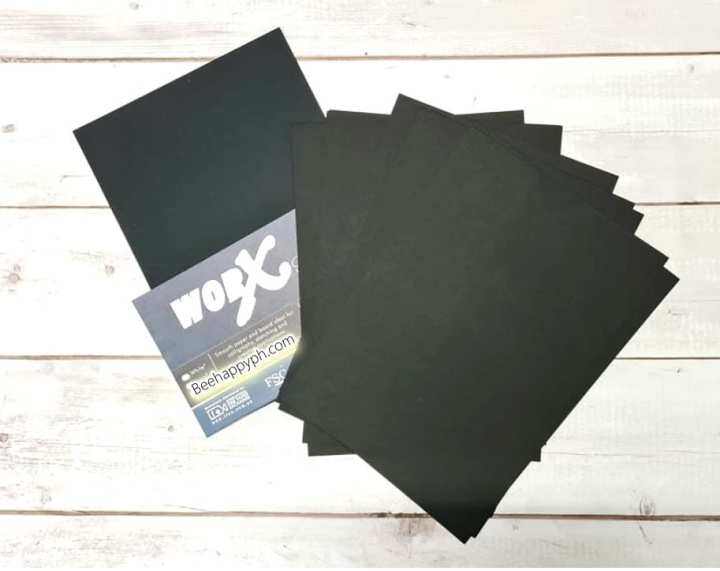 Worx Black Premium Specialty Paper 200gsm/300gsm (10 Sheets) | Lazada PH