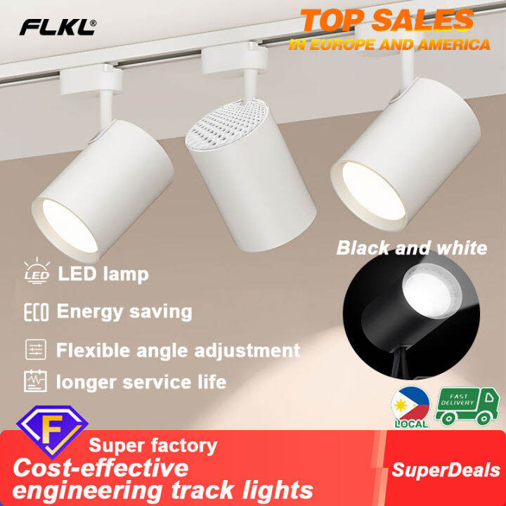 Track Lights Complete Set of Ceiling Lights 30W 20W 10W Warm White LED ...