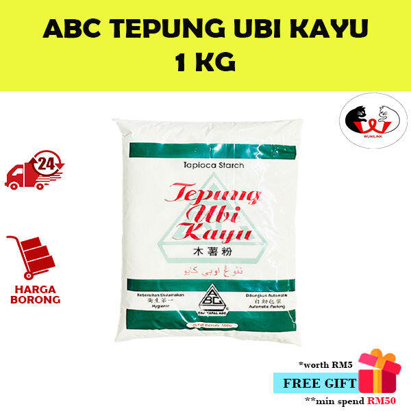 Tepung Ubi Kayu Cap Kapal ABC/Tapioca Starch [1 KG] | Lazada