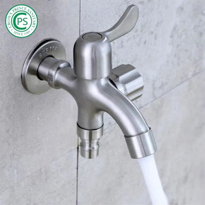 CPS Stainless Steel Multi-function Quick Opening Faucet | Lazada PH